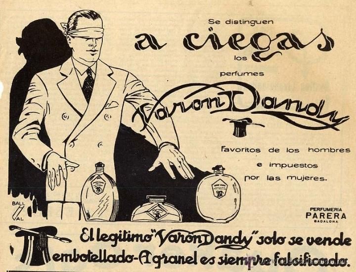 Varon Dandy Parera cologne - a fragrance for men 1923