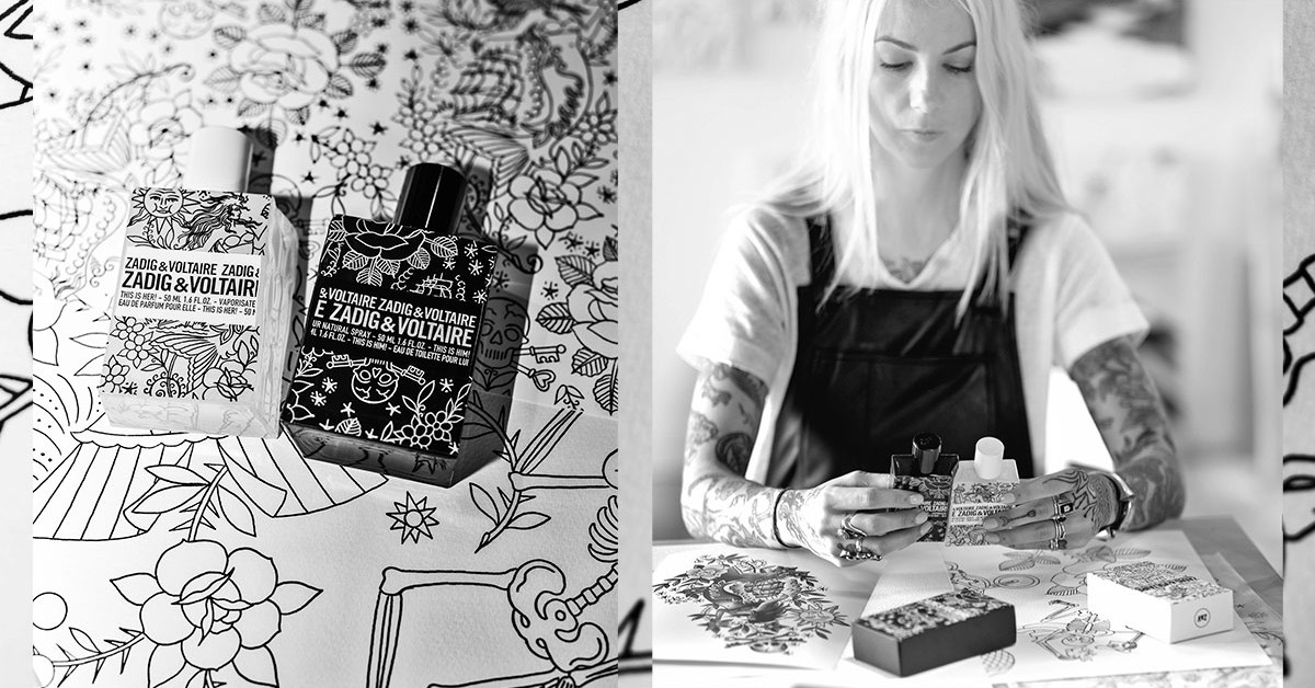A Limited Collection of Zadig & Voltaire fragrances by artist Virginia ...