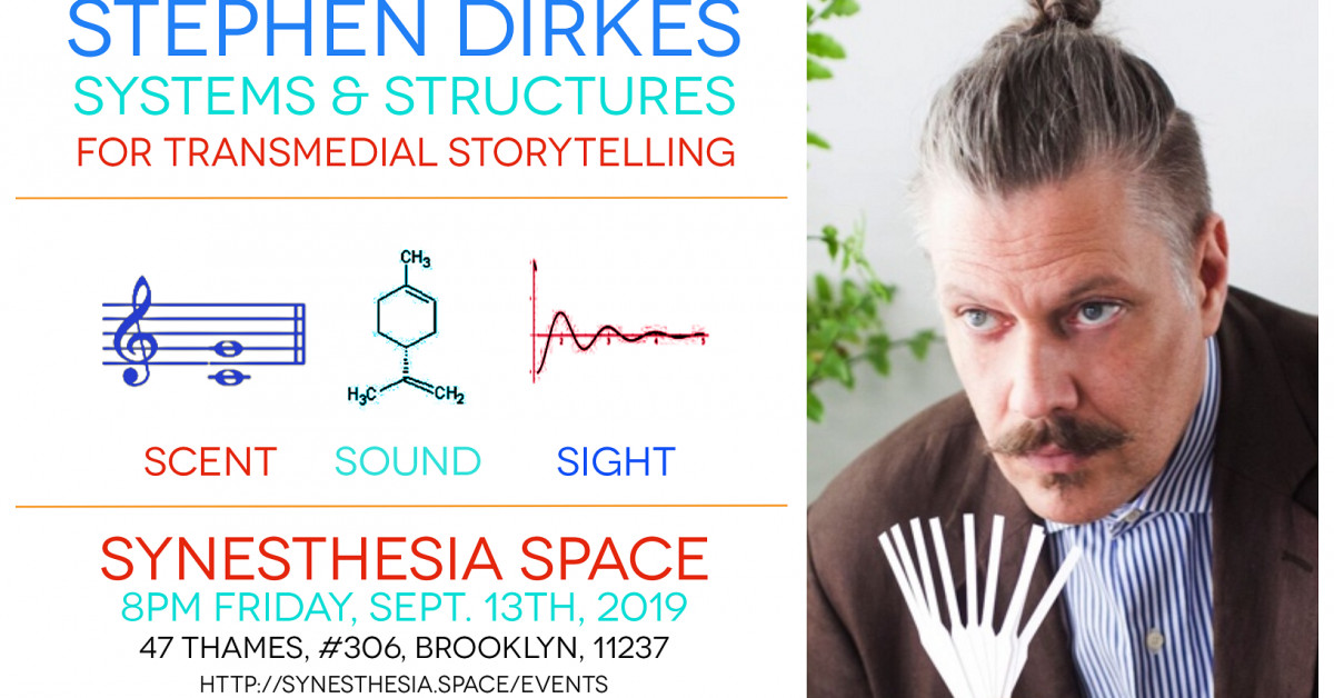 Olfactory Artist Stephen Dirkes Presents an Evening of Scent, Sound, and Sight in New York ~ Art ...