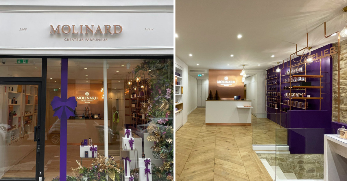 Molinard Opened a New Parisian Boutique Close to the Louvre ~ Fragrance ...