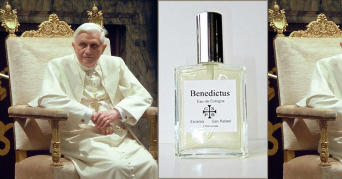 New Eau de Cologne for His Holiness, Pope Benedict XVI -Benedictus ...