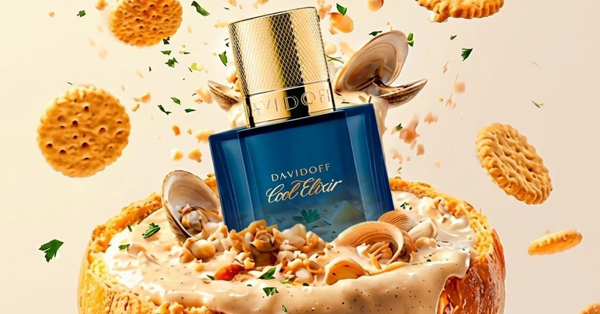 Cool Elixir: Queasy-Cheesy Oyster Chowder ~ Fragrance Reviews