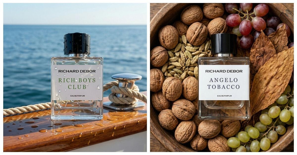 Angelo Tobacco and Rich Boys Club: Two New Fragrances by Richard Debor ...