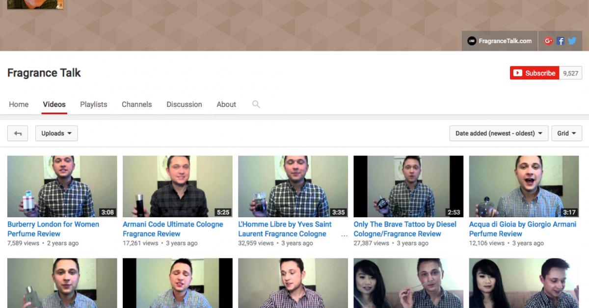 YouTube Fragrance Vloggers: The Face of our Fragrance Community, Part ...