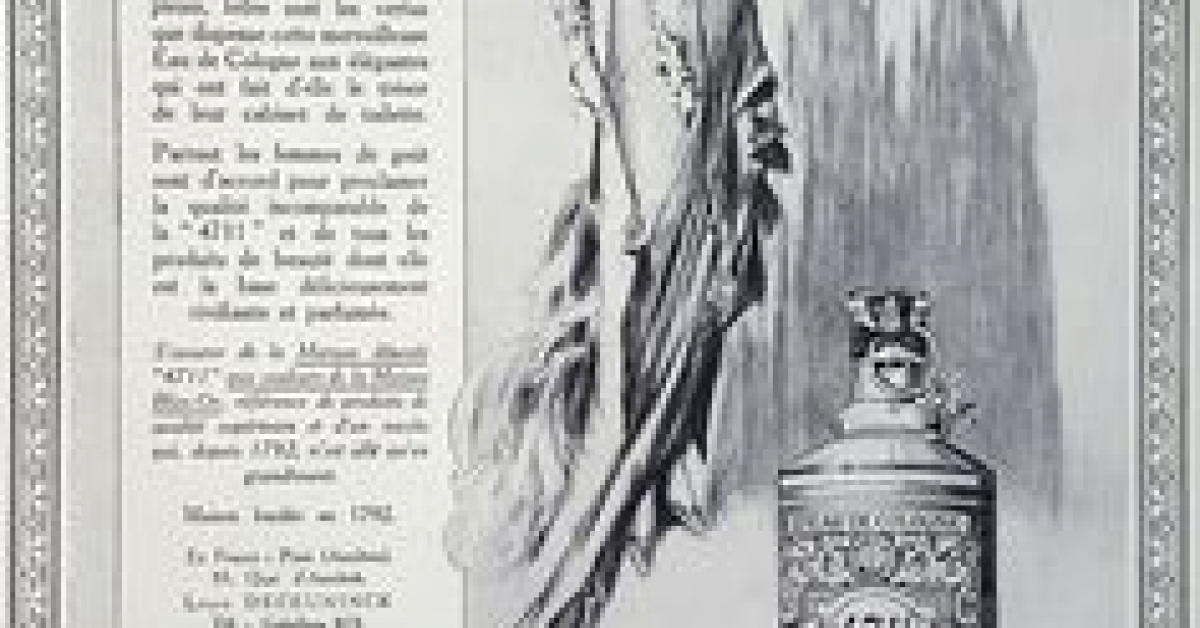 Cologne Drinks: Ingesting a Legend ~ 1001 Past Tales