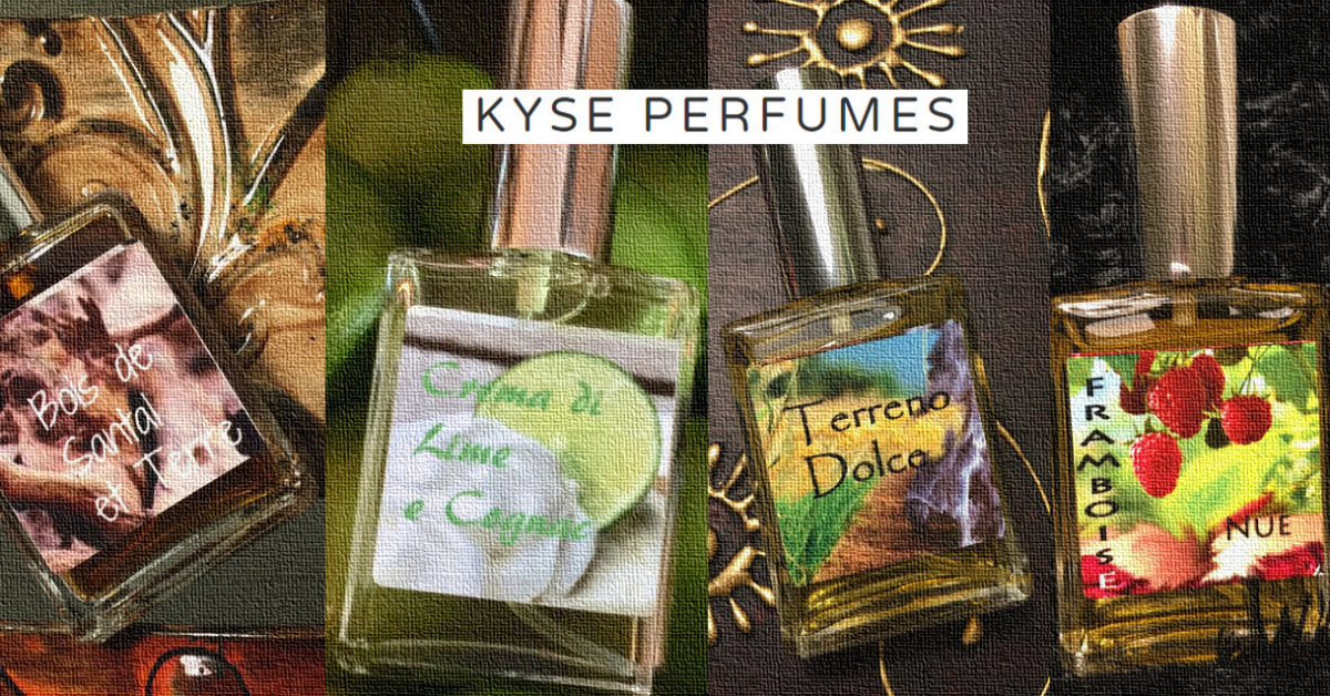Kyse Perfumes: New Scents, New Directions, New Giveaway! ~ Fragrance ...