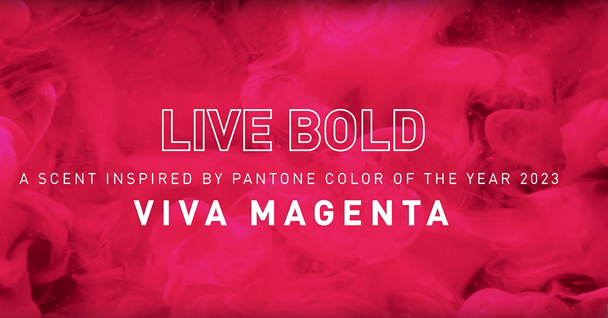 芬美意Firmenich推出Live Bold：一款以彩通Pantone®2023年度代表色非凡洋红为灵感的全新香水 ~ 文艺书籍事件