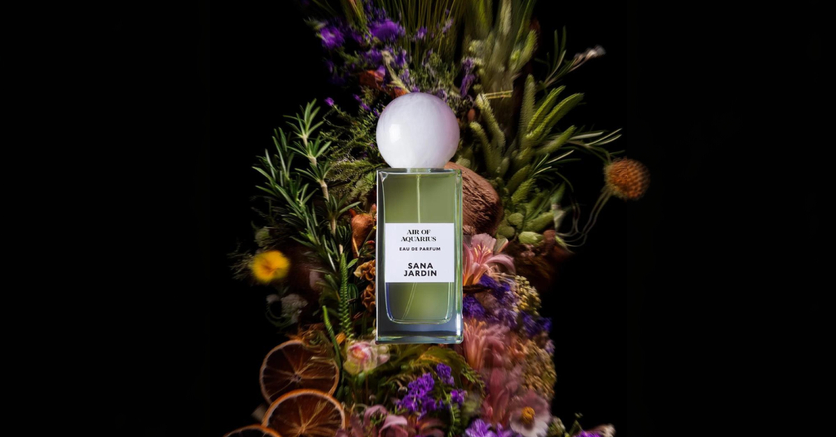 Sana Jardin lanza Air of Aquarius ~ Nuevas Fragancias