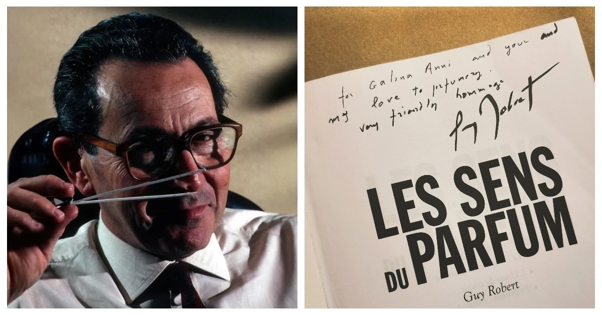 Guy Robert et les sens du parfum ~ Colonnes