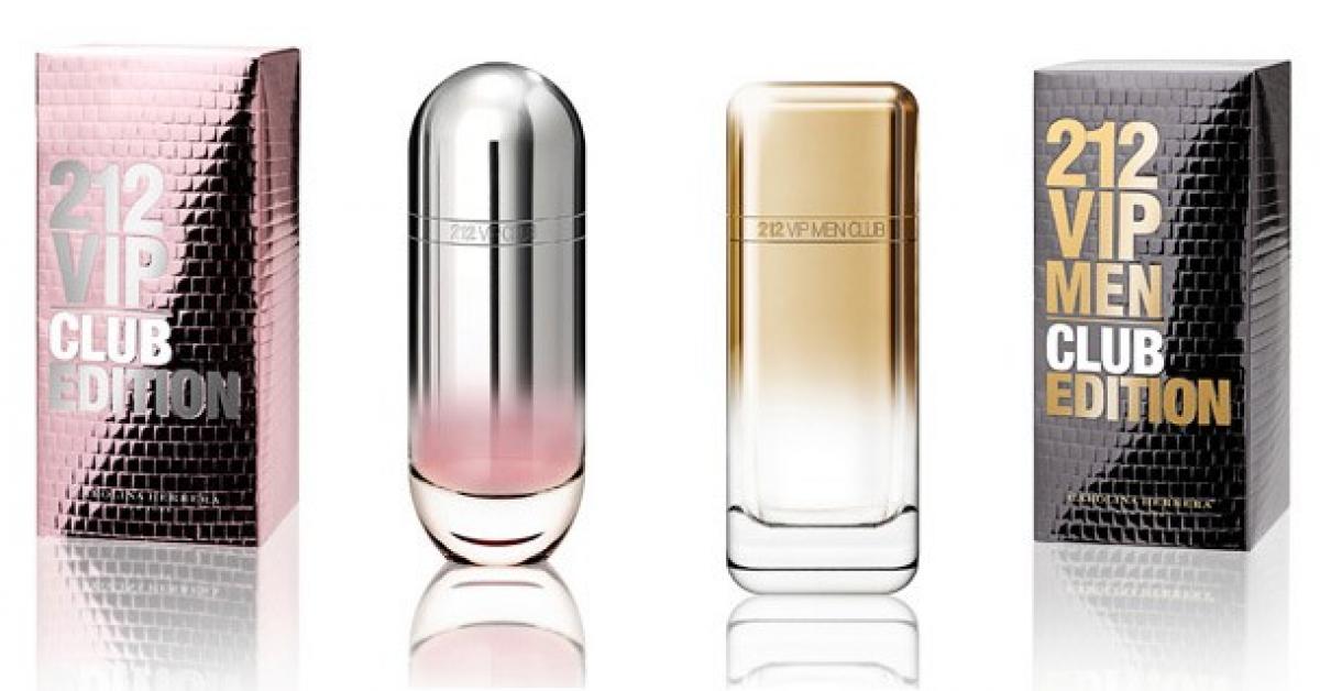 Carolina Herrera 212 VIP Club Edition ~ Nouveaux Parfums