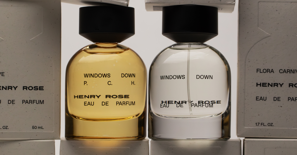 Novo Henry Rose: Windows Down PCH ~ Novas fragrâncias