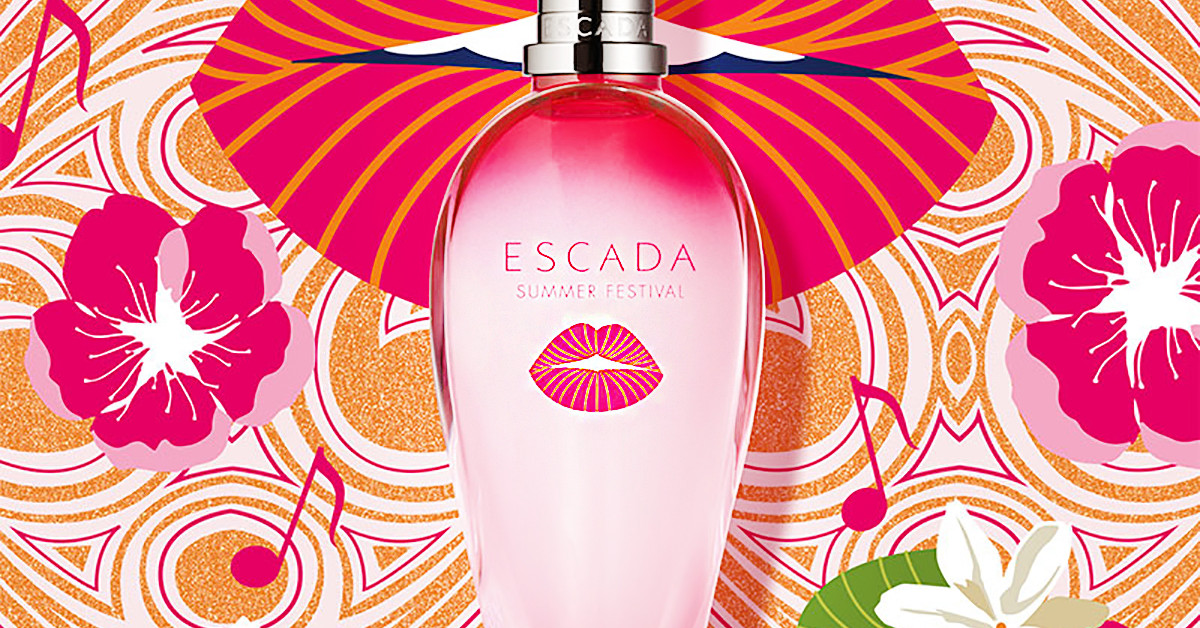 Escada Summer Festival ~ Novas fragrâncias