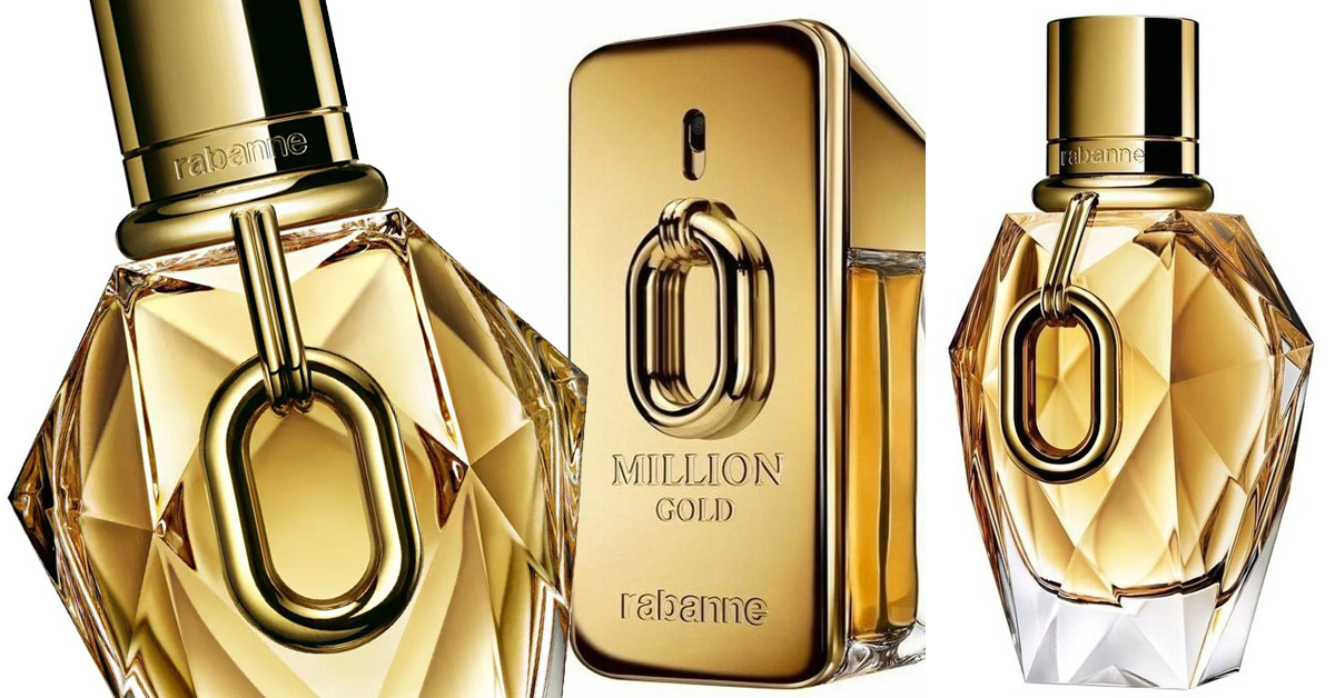 Rabanne Million Gold Para Ela e Para Ele ~ Novas fragrâncias
