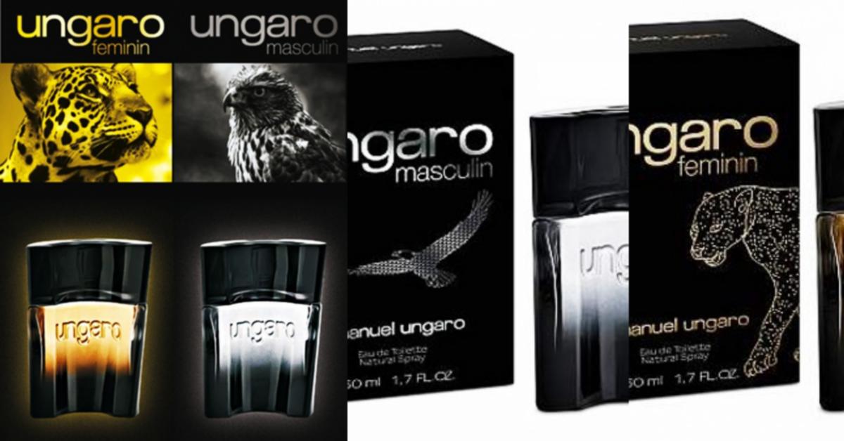 Ungaro Masculin, Ungaro Feminin ~ Novas fragrâncias