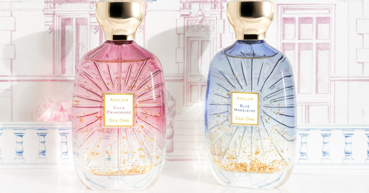 Colecția Atelier des Ors Memory Lane: Blue Madeleine și Villa Primerose ...