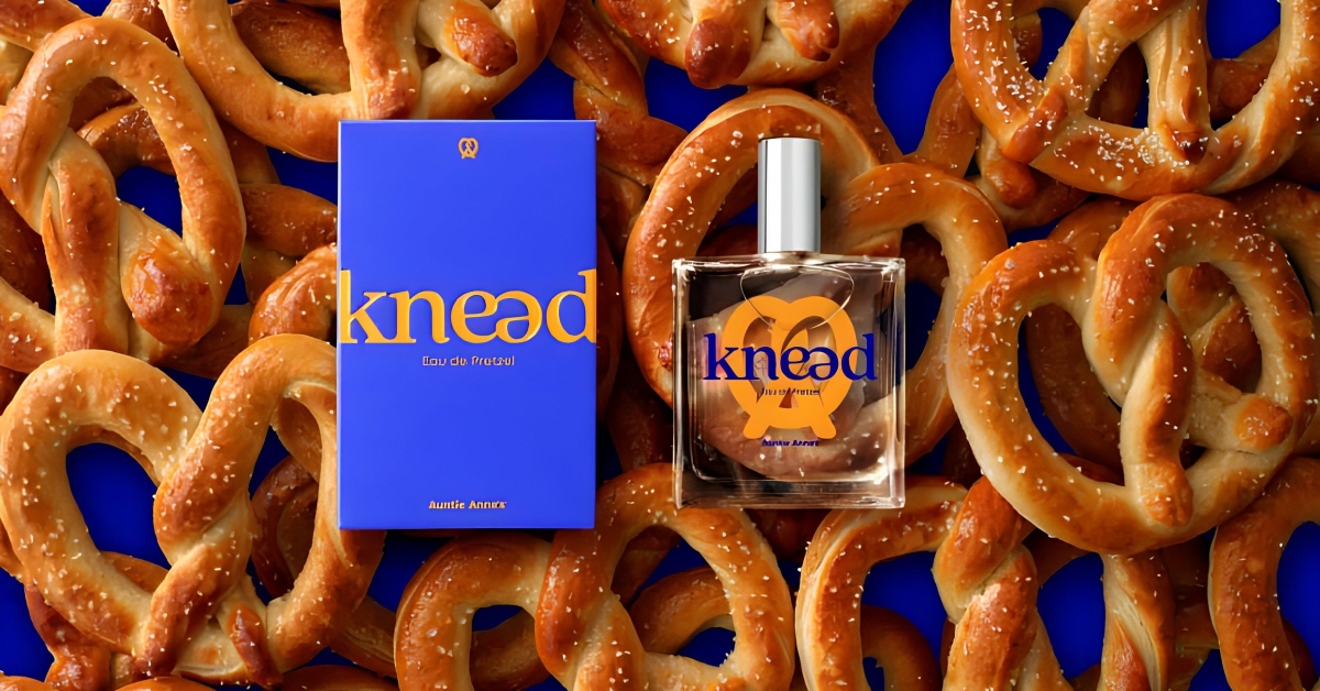 Auntie Anne's Knead: Parfumul de covrigi calzi într-o sticlă ...