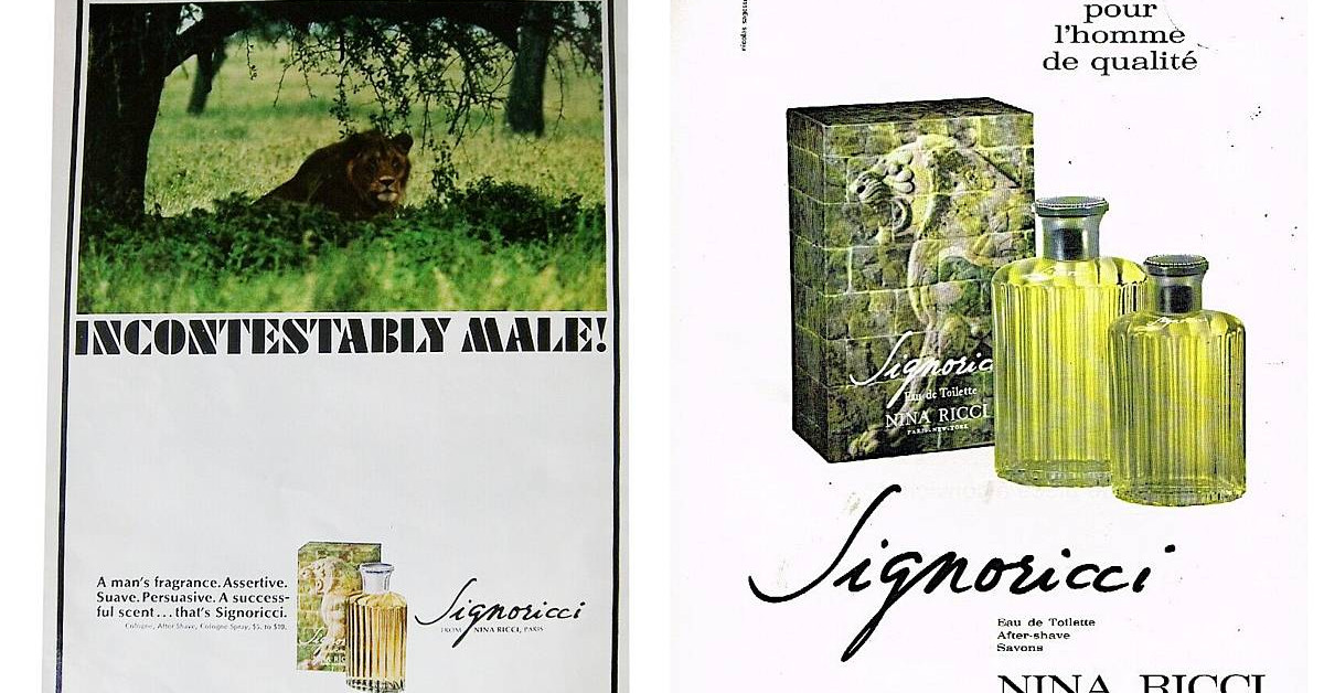 Signoricci Nina Ricci: итальянский одеколон ~ Винтажные ароматы