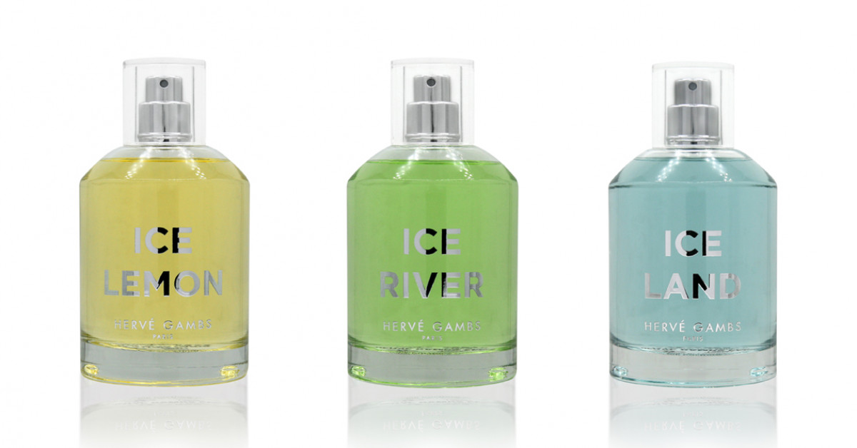 Hervé Gambs Ice Cologne: Ice Lemon, Ice River и Ice Land ~ Сейчас в ...