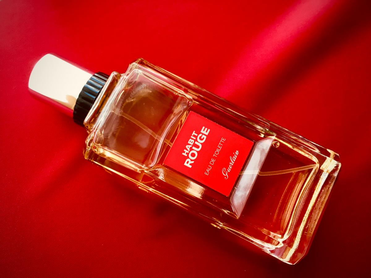 Habit Rouge Eau de Toilette Guerlain cologne - a fragrance for men 1988