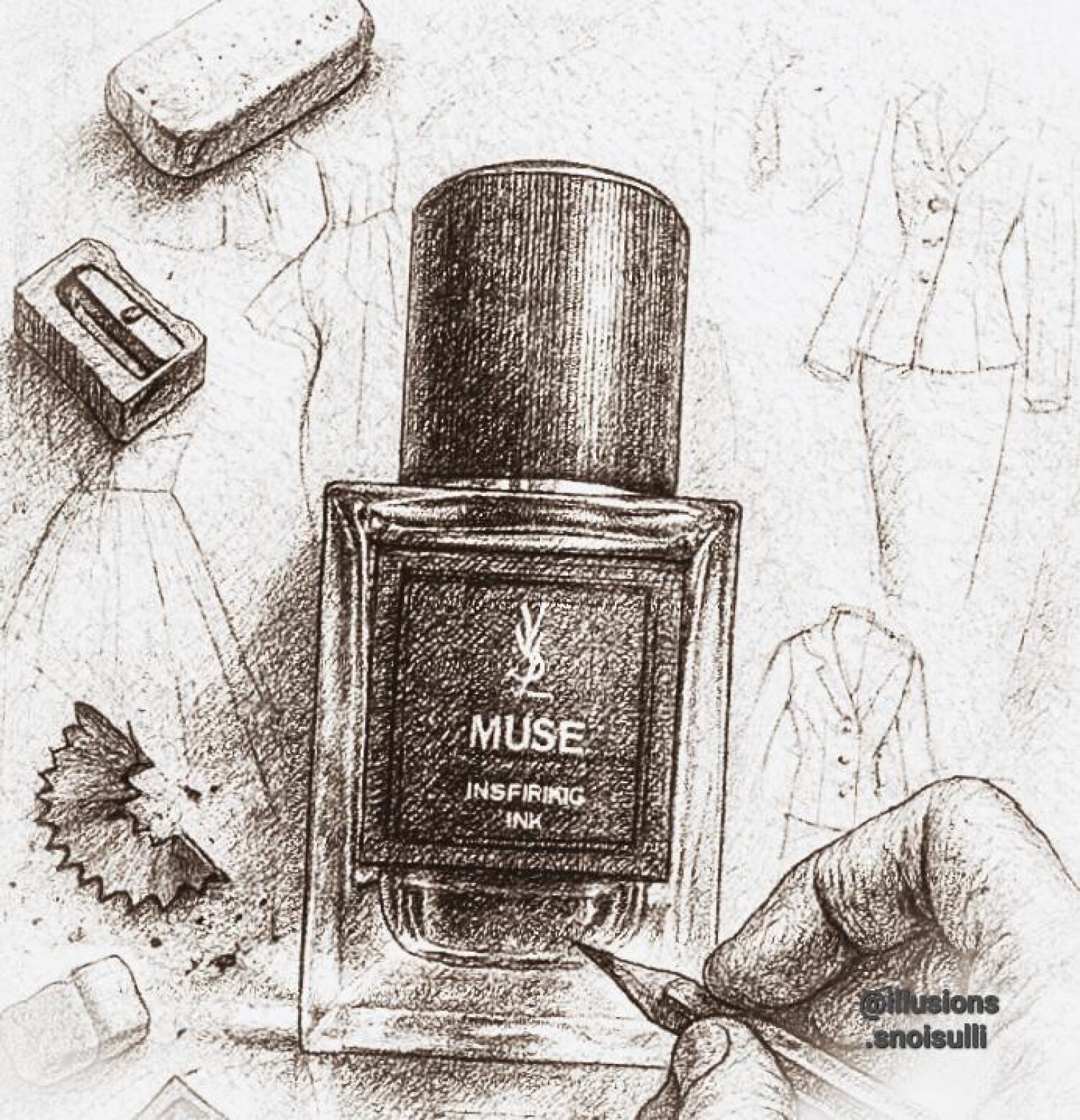 Muse Yves Saint Laurent perfume - a new fragrance for women and men 2025