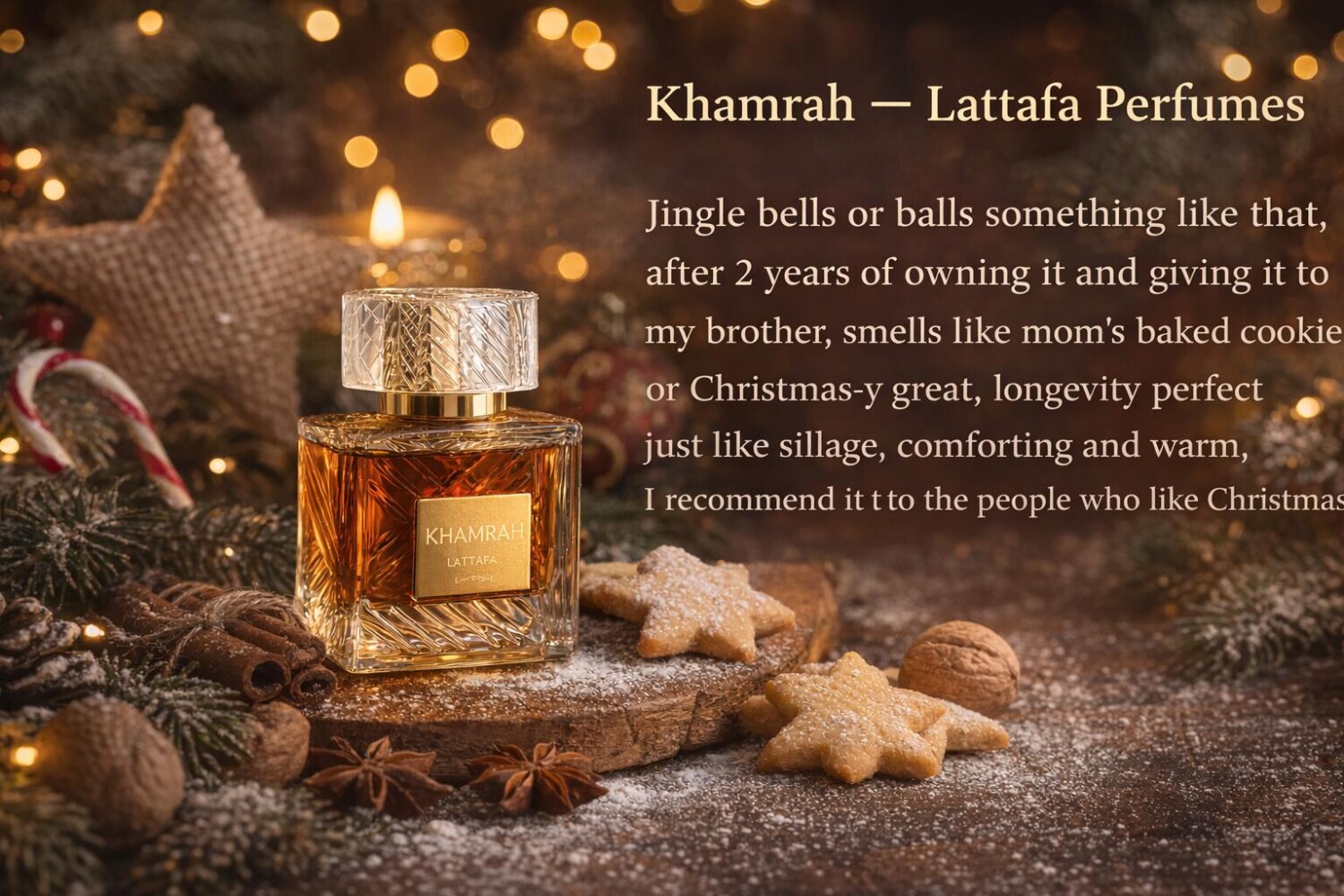 Khamrah Lattafa Perfumes perfume - a fragrance for women and men 2022