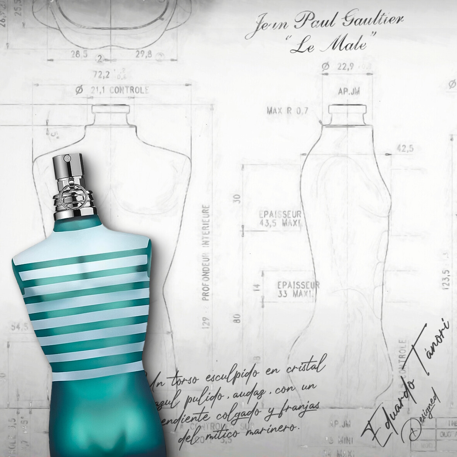 Le Male Jean Paul Gaultier cologne - a fragrance for men 1995