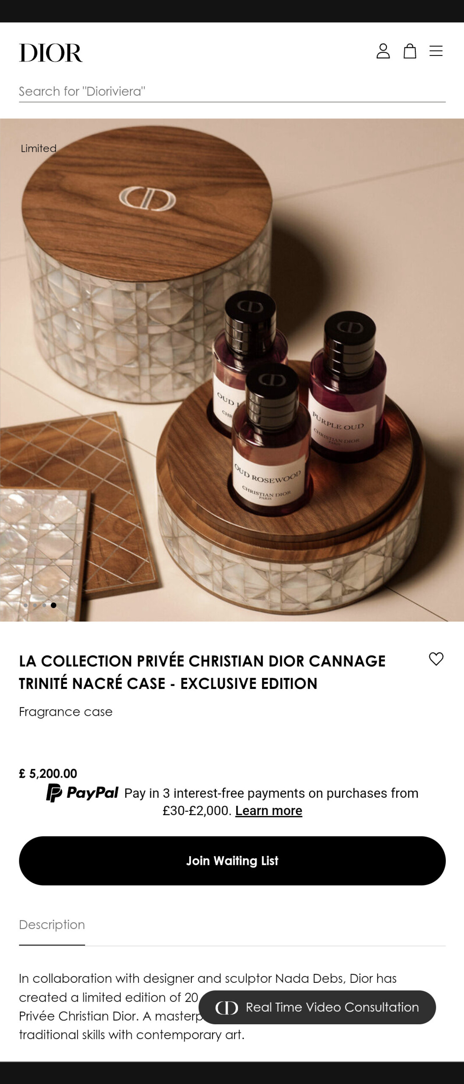 Purple Oud Dior perfume - a fragrance for women and men 2018