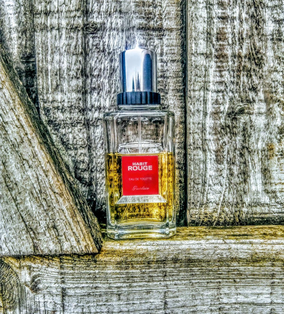 Habit Rouge Eau de Toilette Guerlain cologne - a fragrance for men 1965