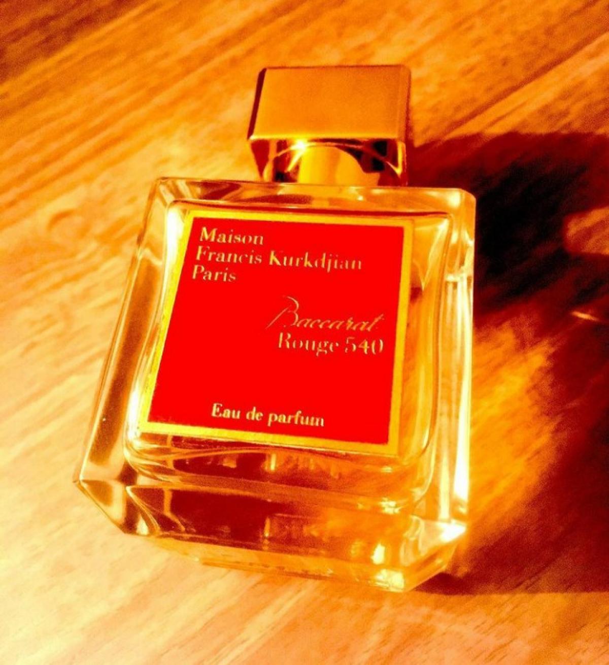 Baccarat Rouge 540 Maison Francis Kurkdjian perfume - a fragrância ...