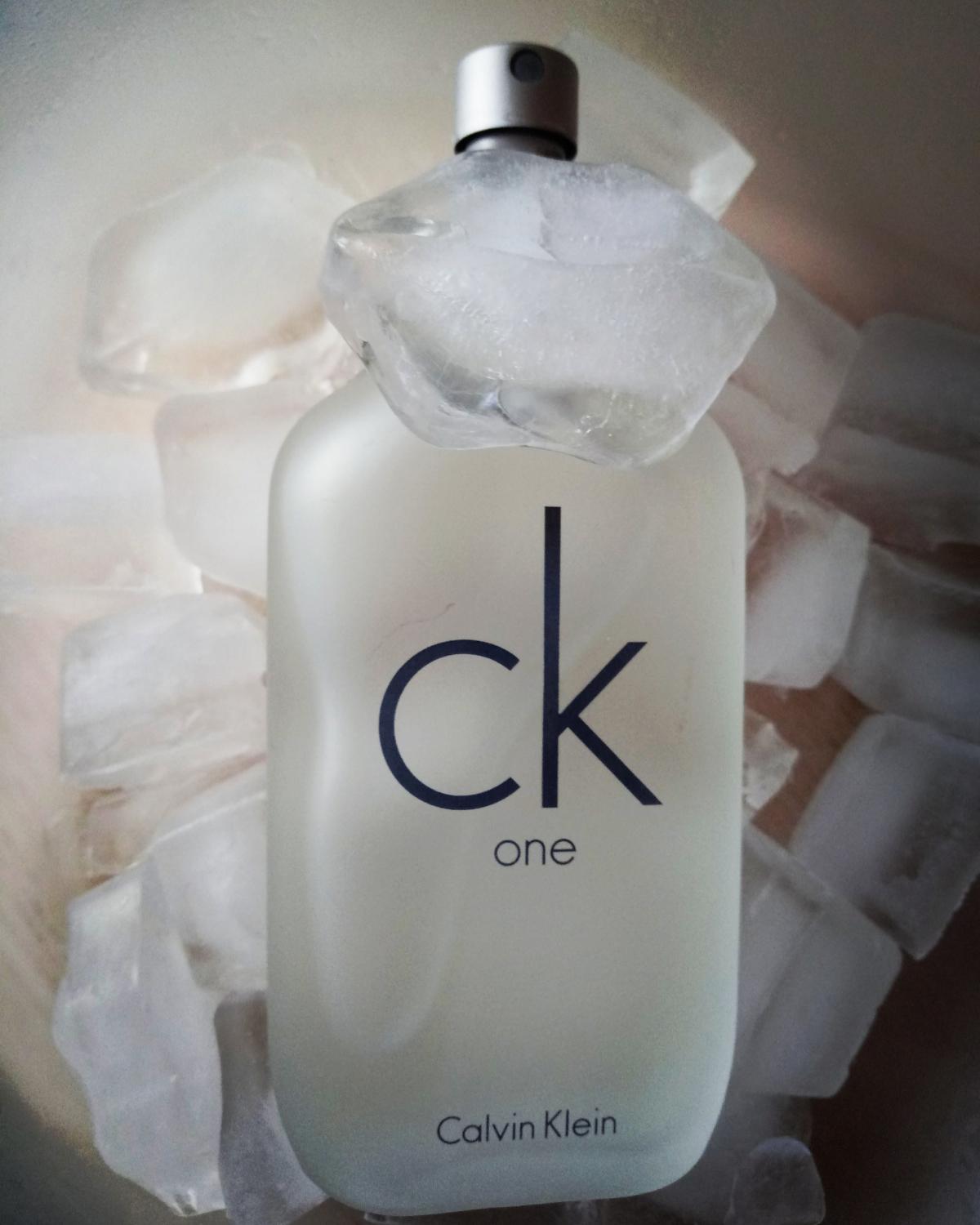 CK One Calvin Klein perfume - a fragrance for women and men 1994
