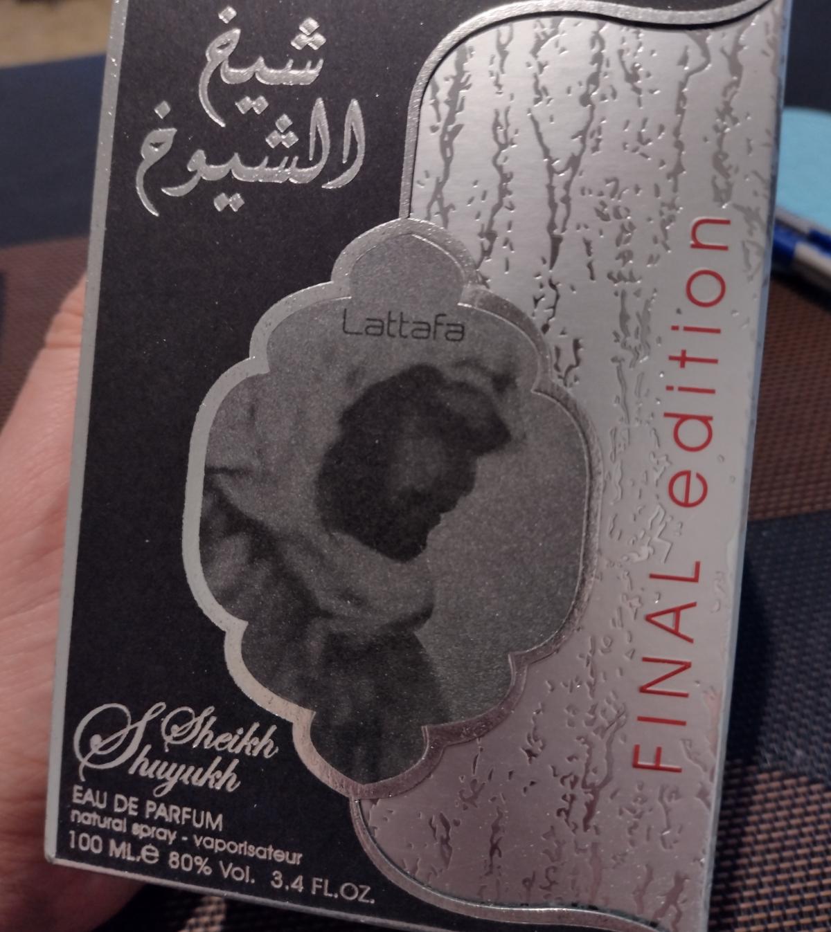 Sheikh Shuyukh Final Edition Lattafa Perfumes cologne - a fragrance for ...