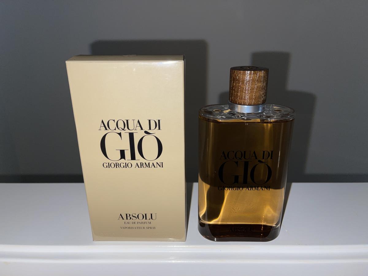Acqua di Giò Absolu Giorgio Armani cologne - a fragrance for men 2018