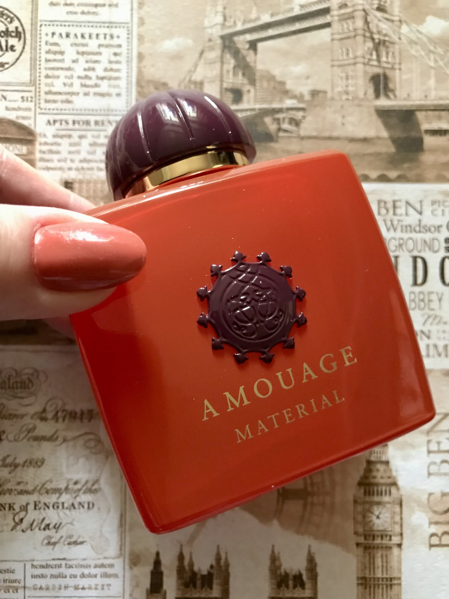 Material Amouage perfume - a fragrance for women and men 2021