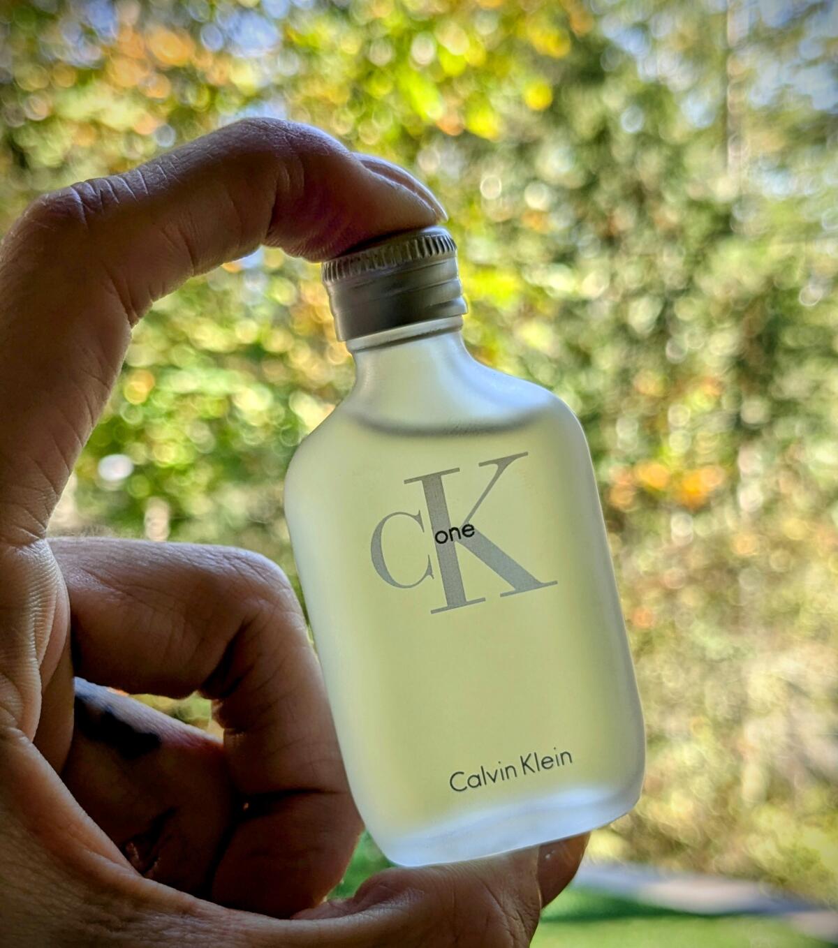 CK One Calvin Klein perfume - a fragrance for women and men 1994