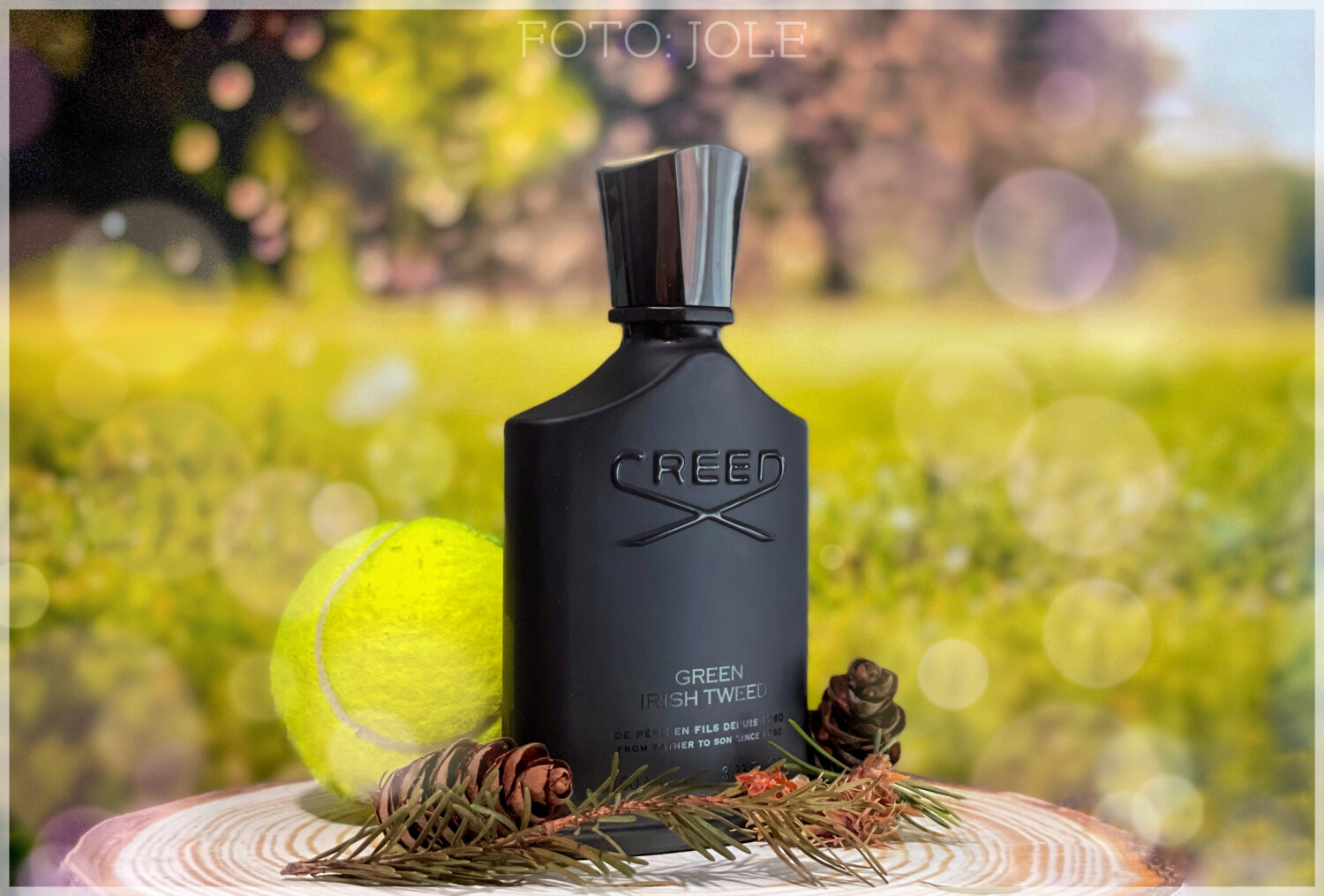 Green Irish Tweed Creed cologne - a fragrance for men 1985