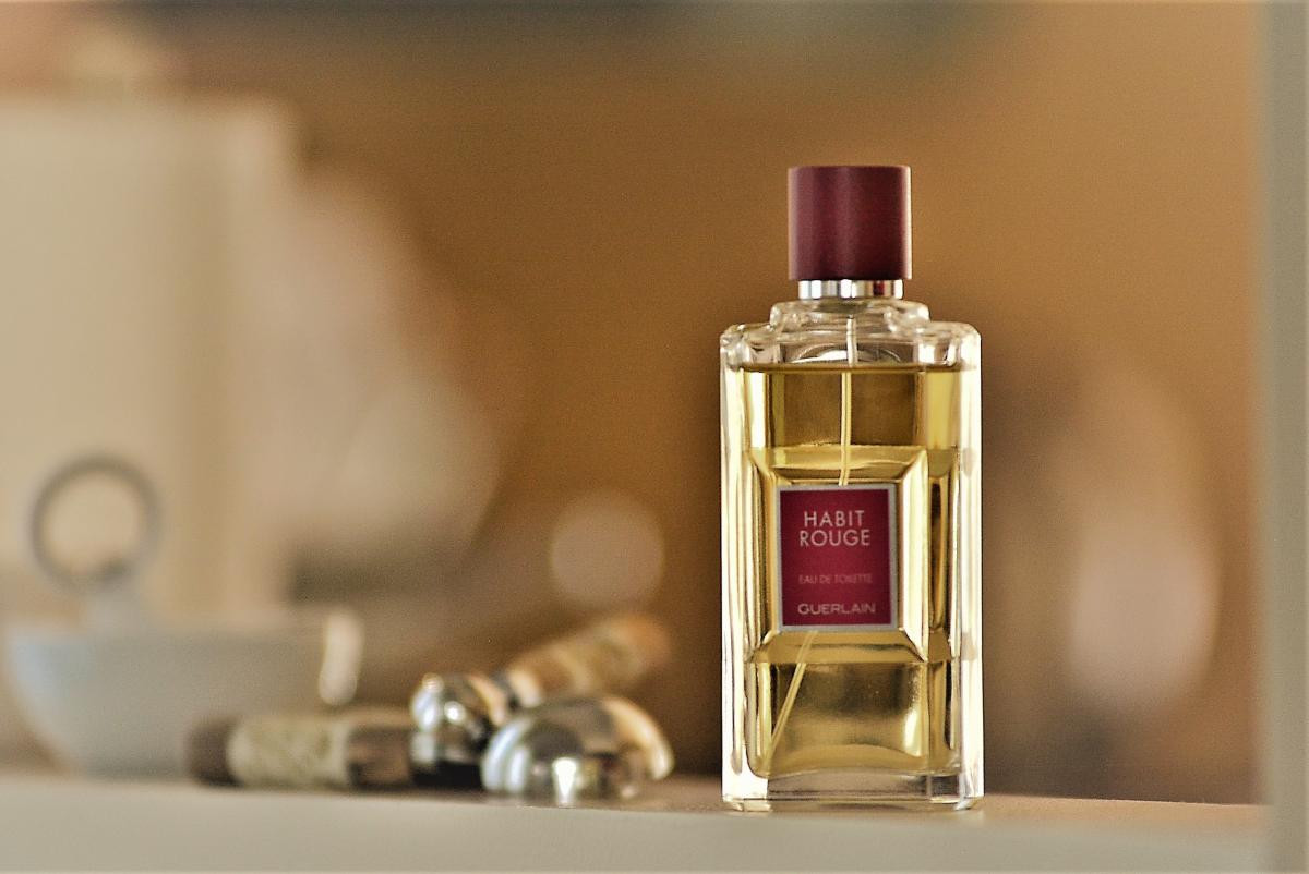 Habit Rouge Eau de Toilette Guerlain cologne - a fragrance for men 1965