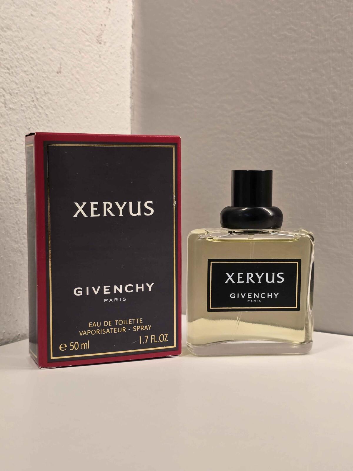 Xeryus Givenchy cologne - a fragrance for men 1986