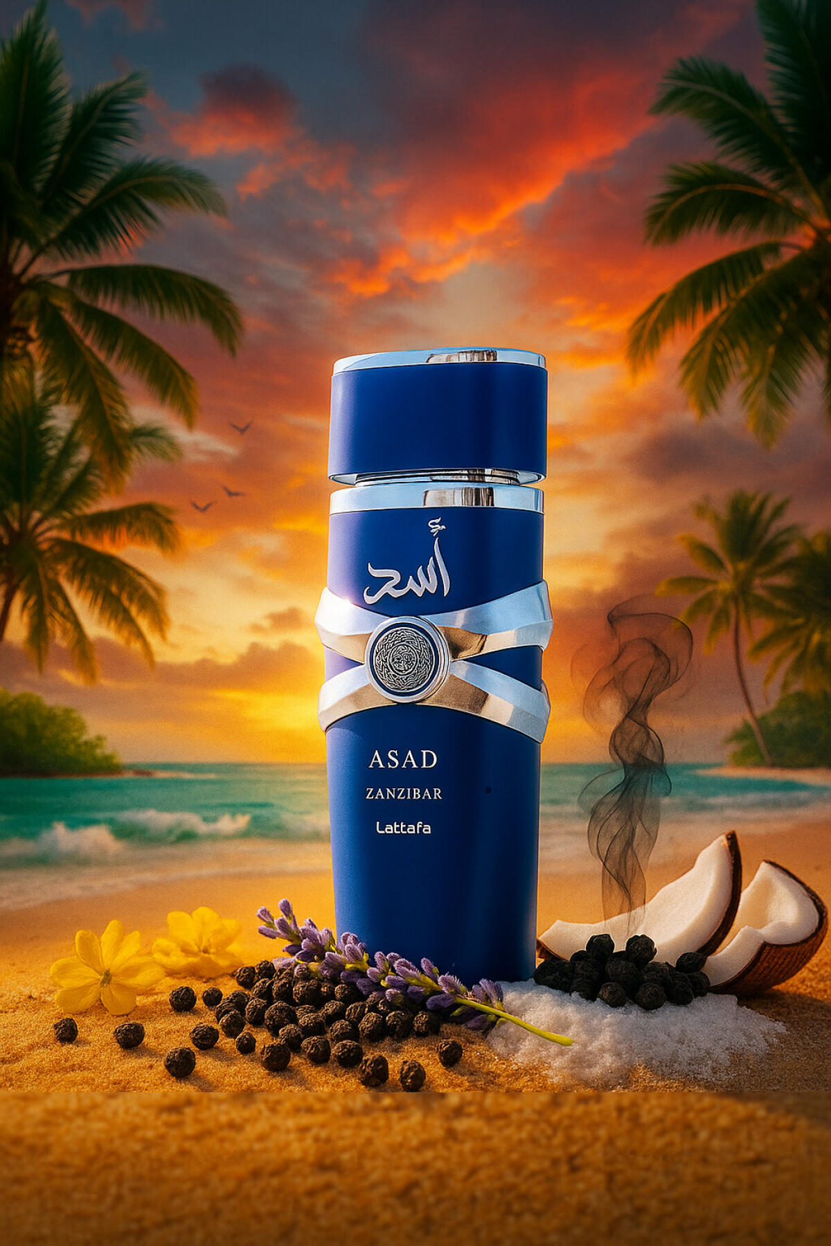 Asad Zanzibar Lattafa Perfumes cologne - a new fragrance for men 2024