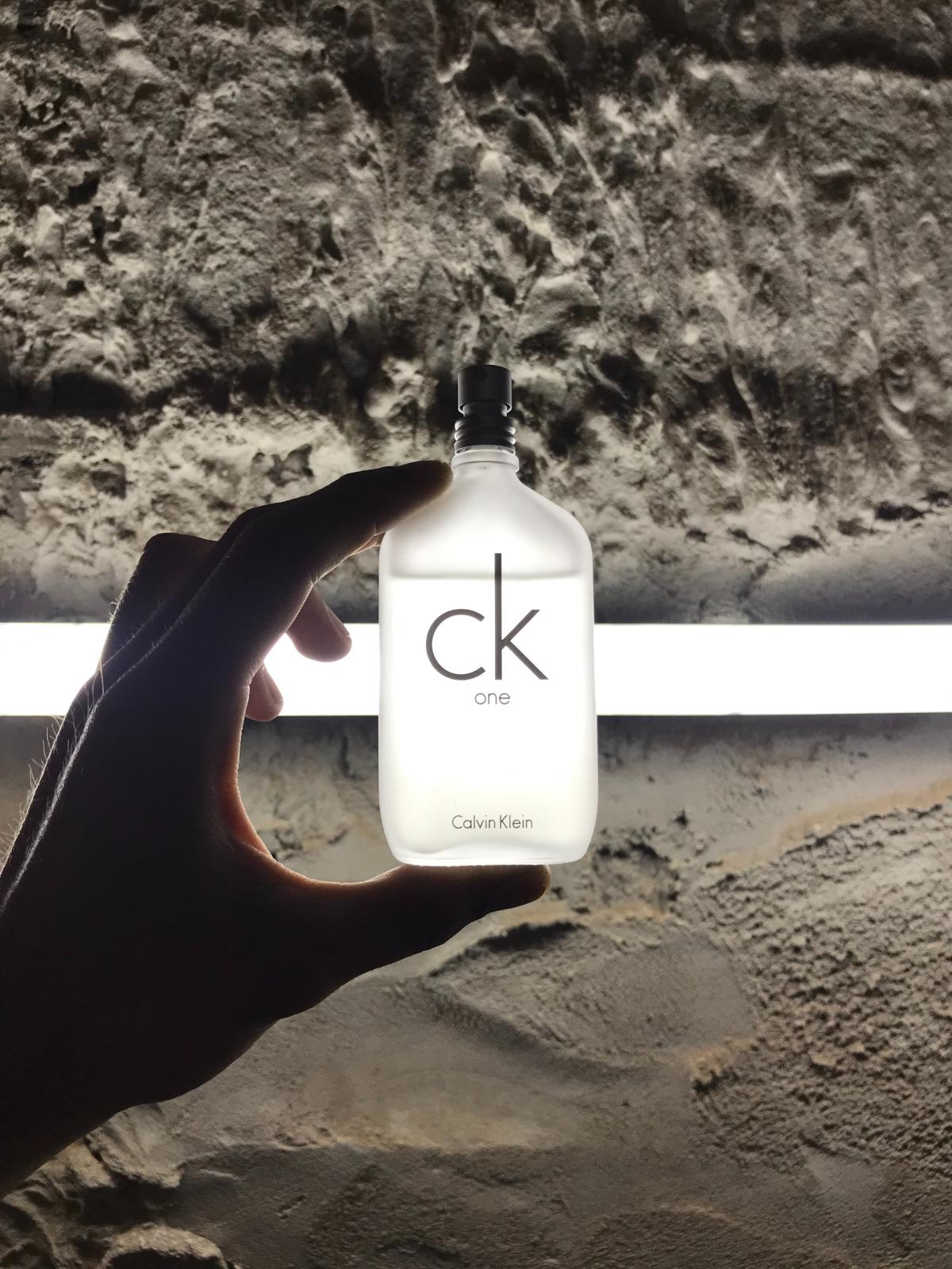 CK One Calvin Klein perfume - a fragrance for women and men 1994