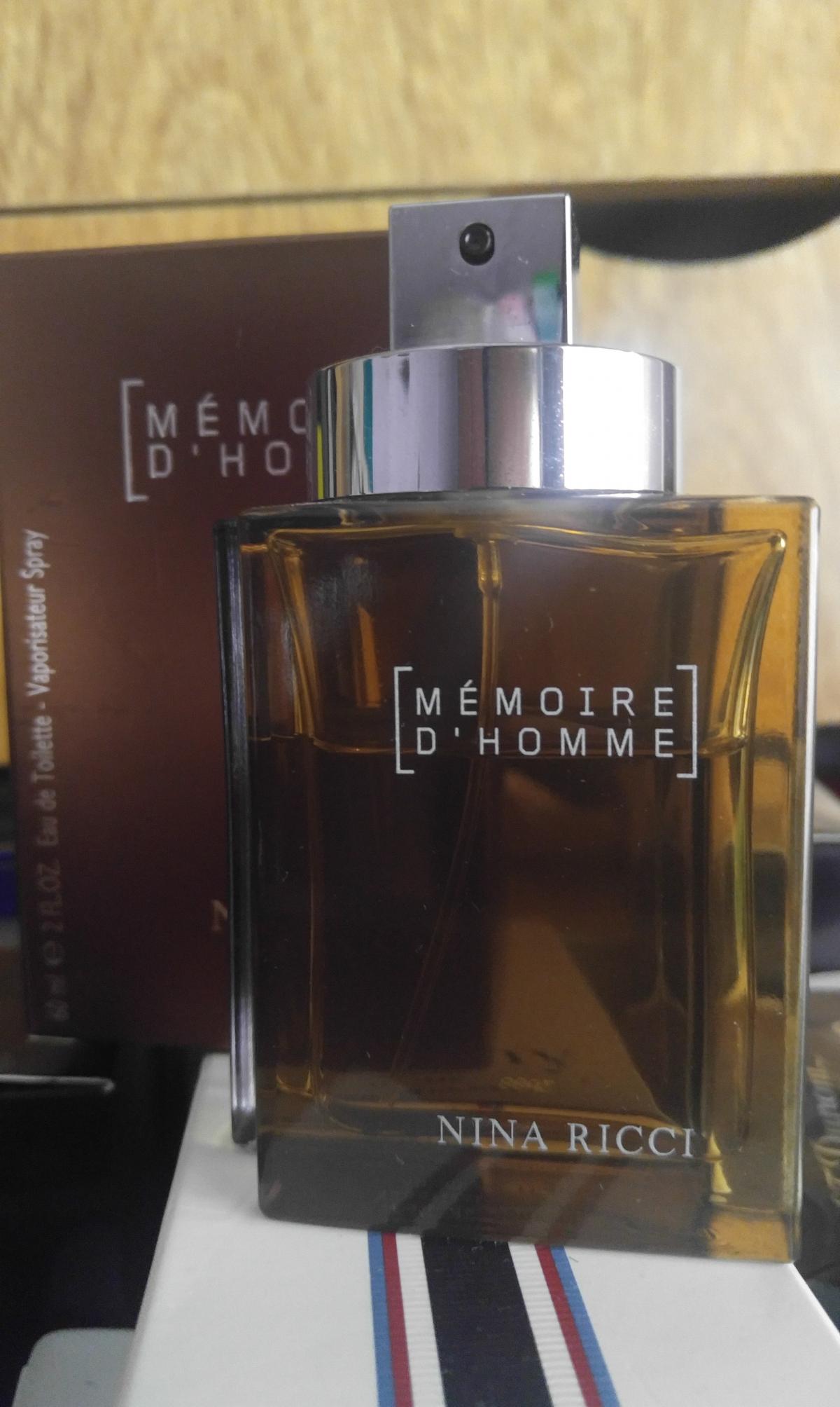 Memoire D'homme Nina Ricci cologne - a fragrance for men 2002