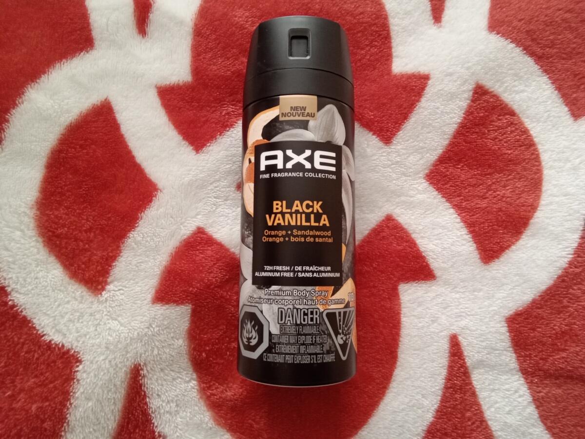 Black Vanilla AXE cologne - a new fragrance for men 2024