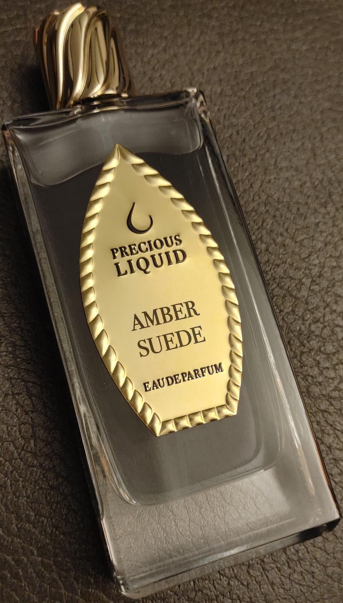 Amber Suede Precious Liquid perfume - a fragrância Compartilhável 2022