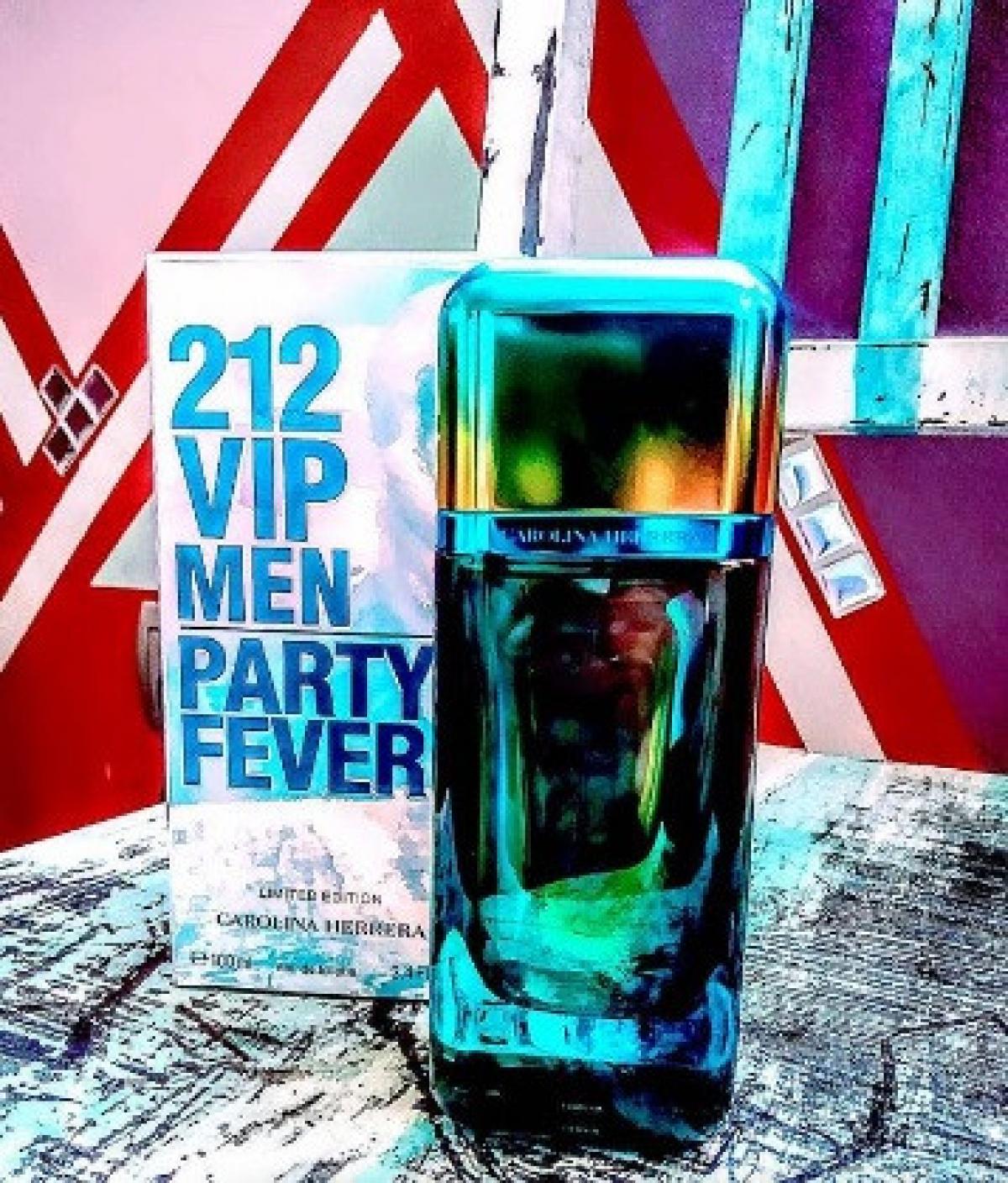 212 VIP Men Party Fever Carolina Herrera colonie - un parfum de barbati ...