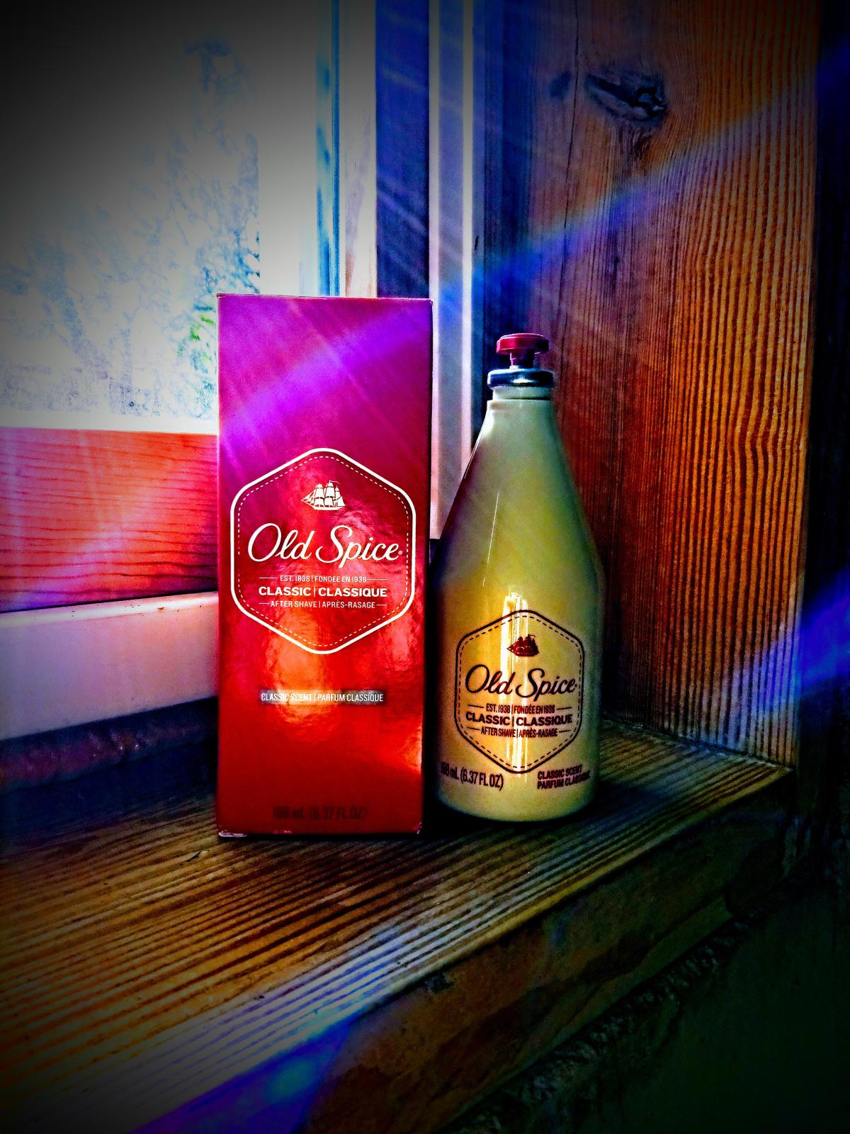 Old Spice Original Shulton Company cologne - a fragrance for men 1938