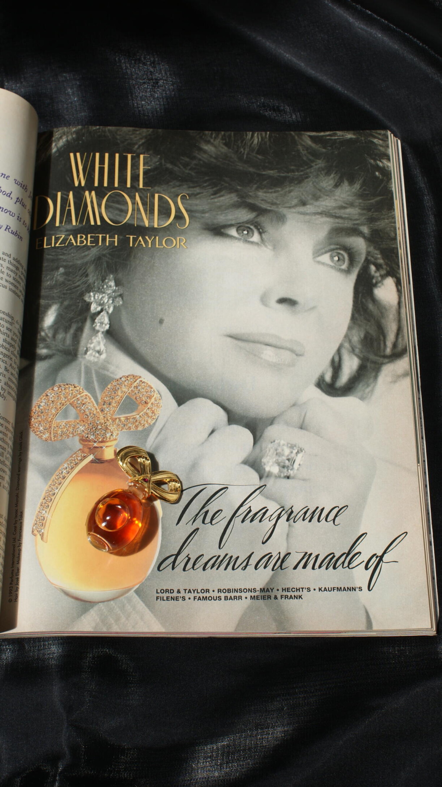 White Diamonds Elizabeth Taylor perfume - a fragrance for women 1991