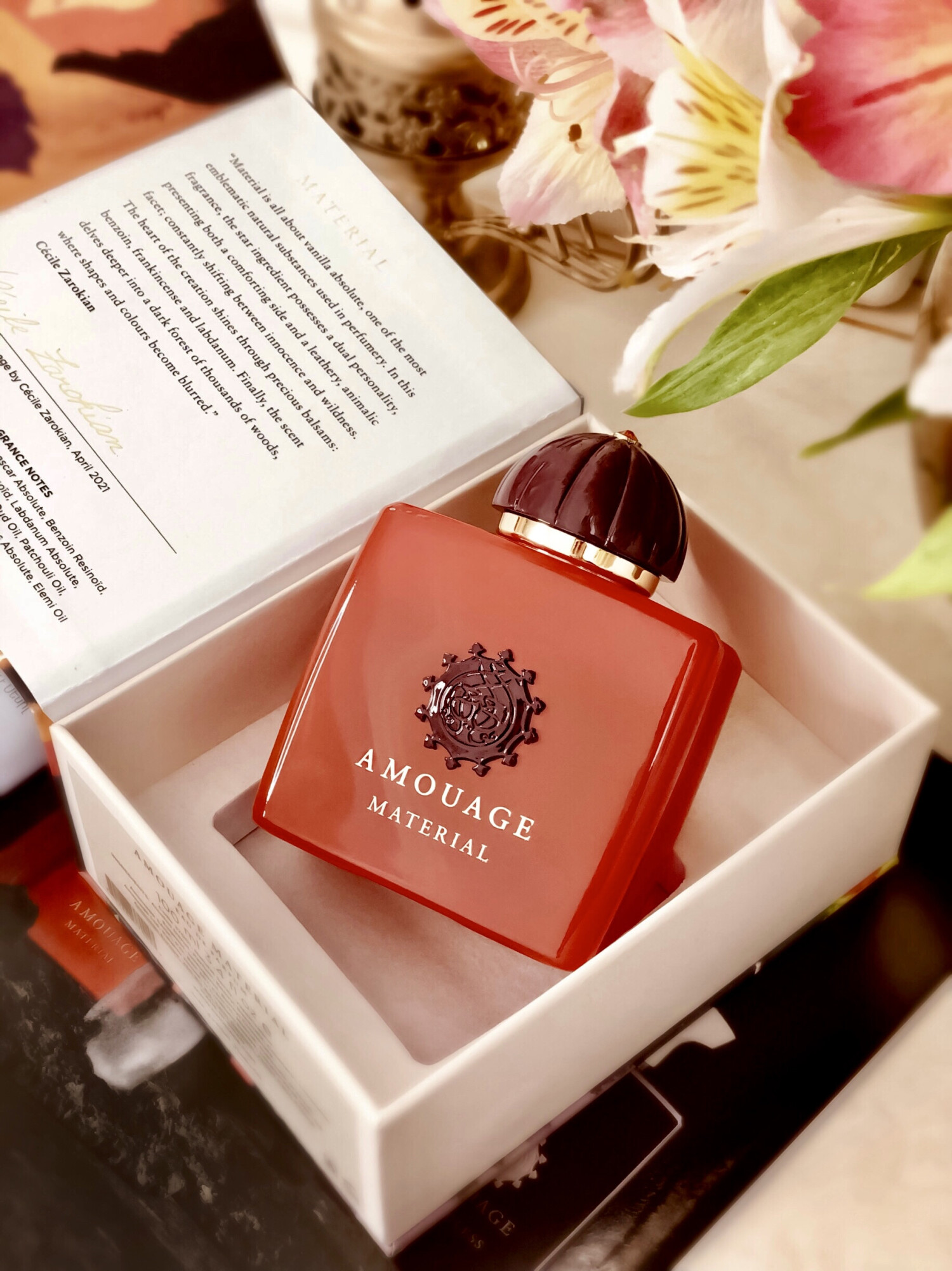 Material Amouage perfume - a fragrance for women and men 2021