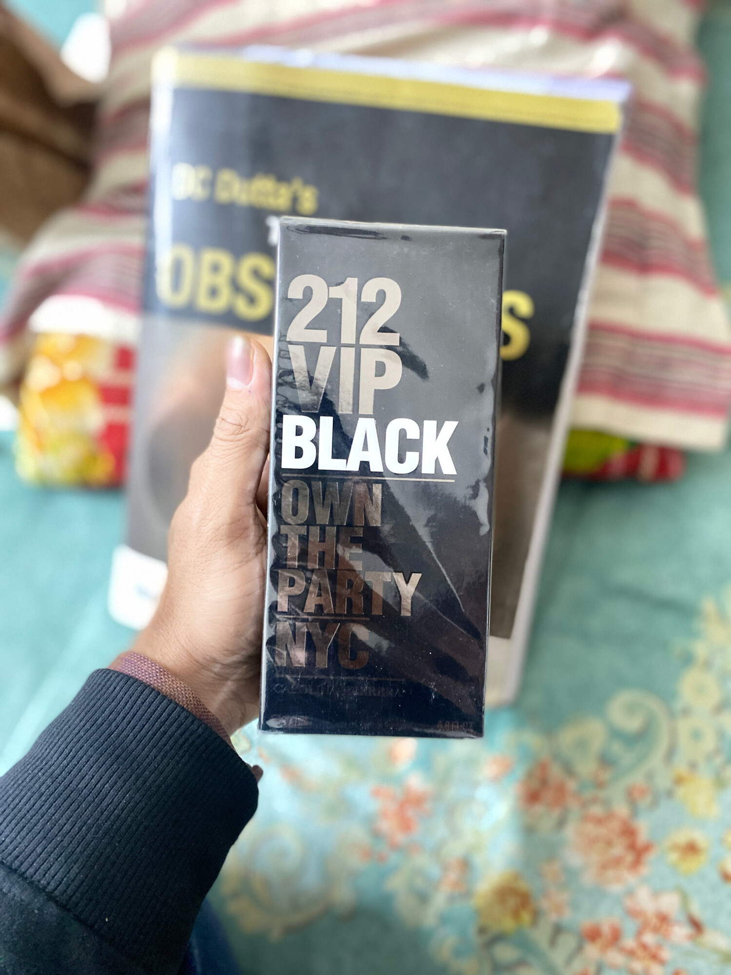 212 VIP Black Carolina Herrera cologne - a fragrance for men 2017