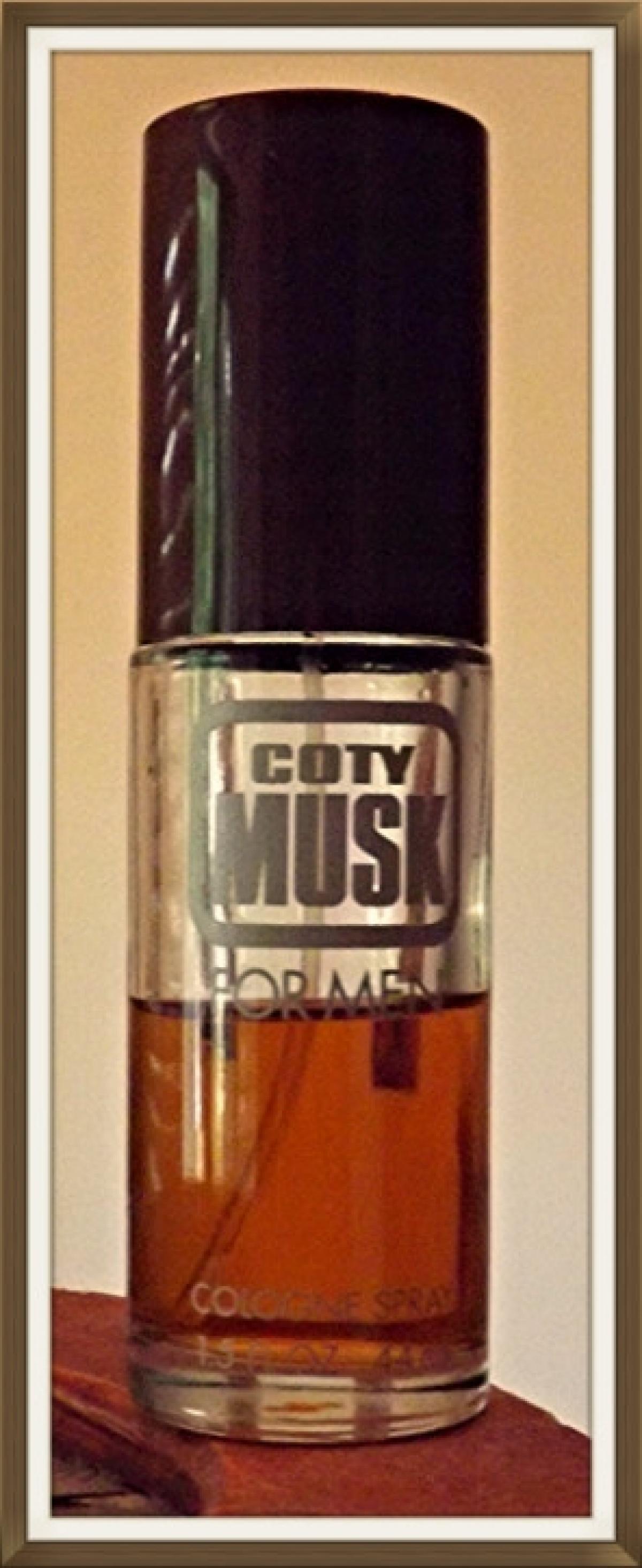 Coty Musk for Men Coty cologne - a fragrance for men 1974