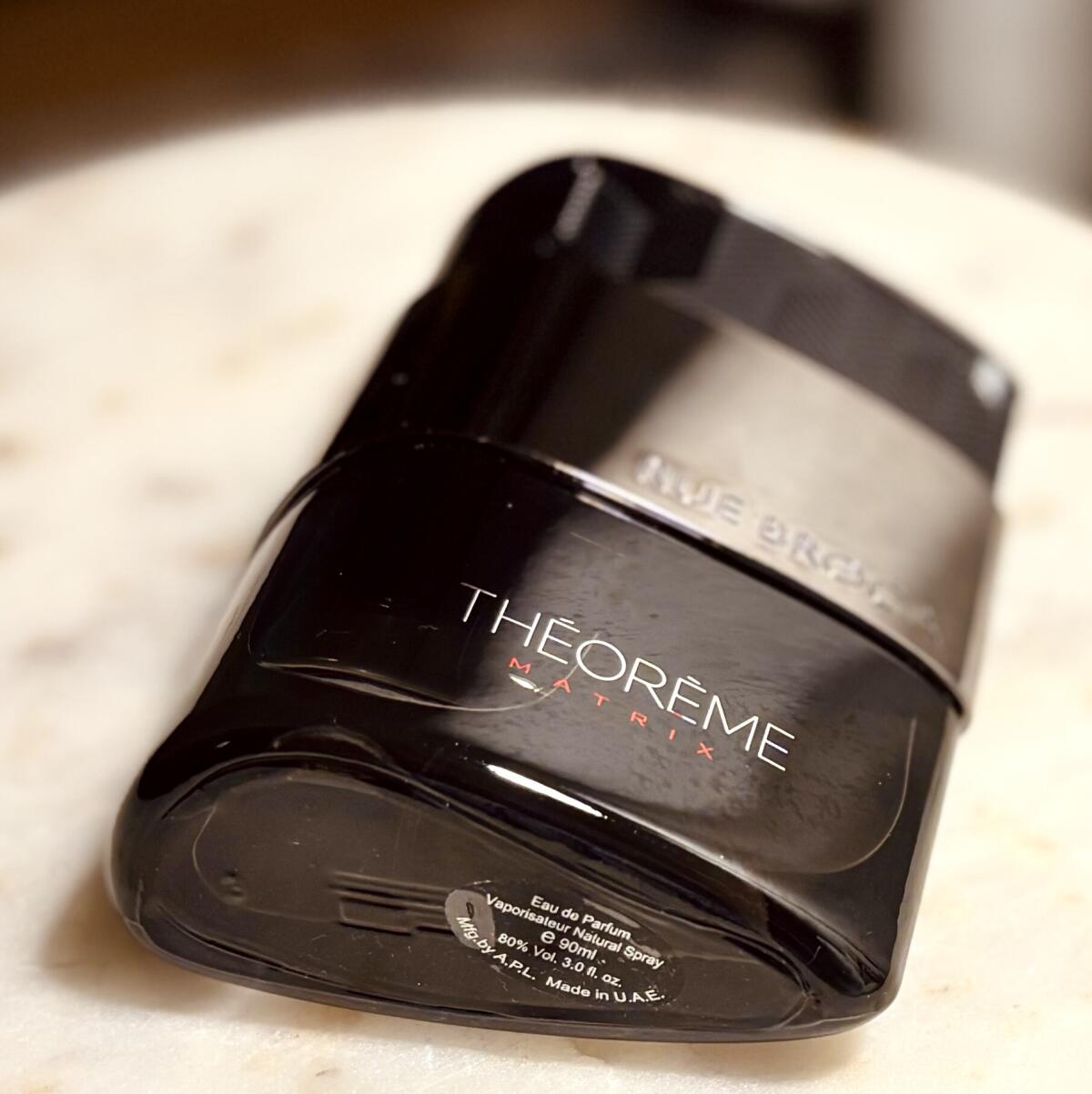 Théorème Matrix Rue Broca Cologne - un nouveau parfum pour homme 2024