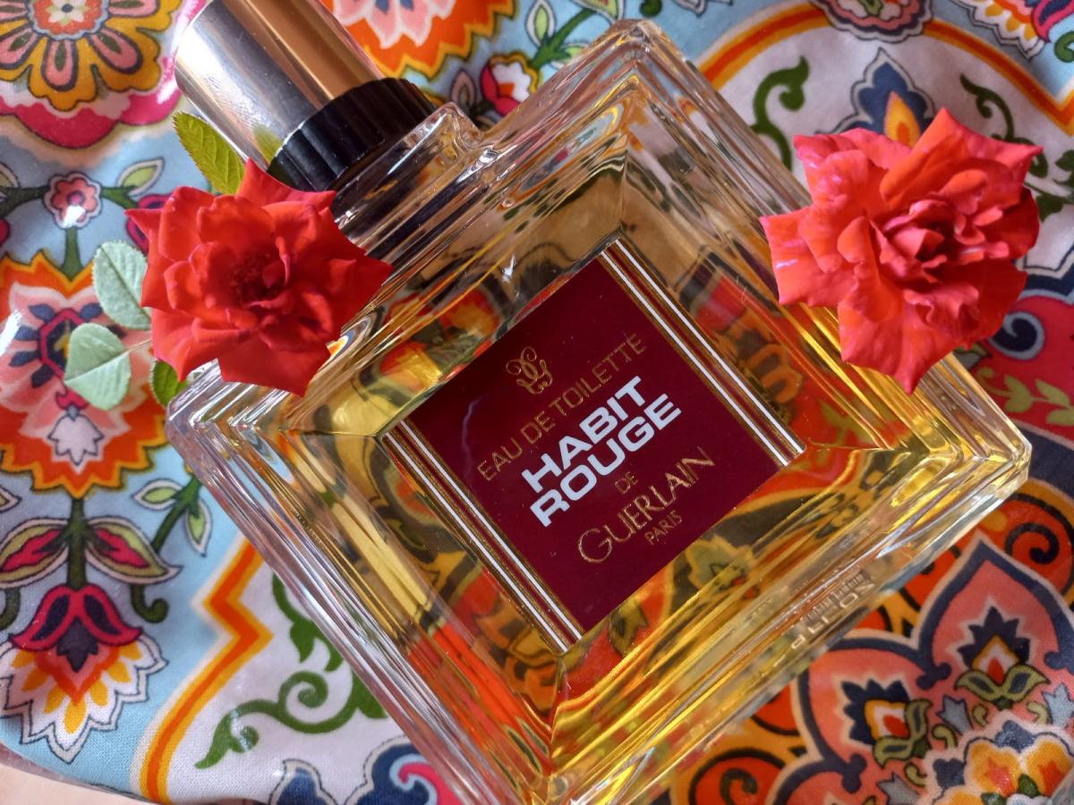 Habit Rouge Eau de Toilette Guerlain cologne - a fragrance for men 1988